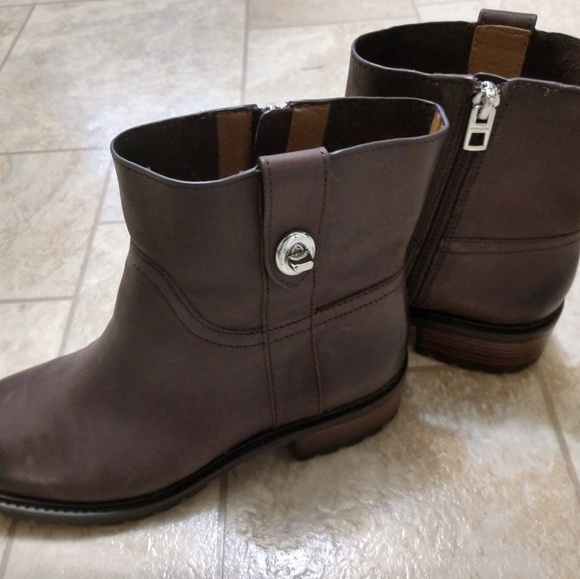 Coach | Shoes | Coach Brown Boots | Poshmark